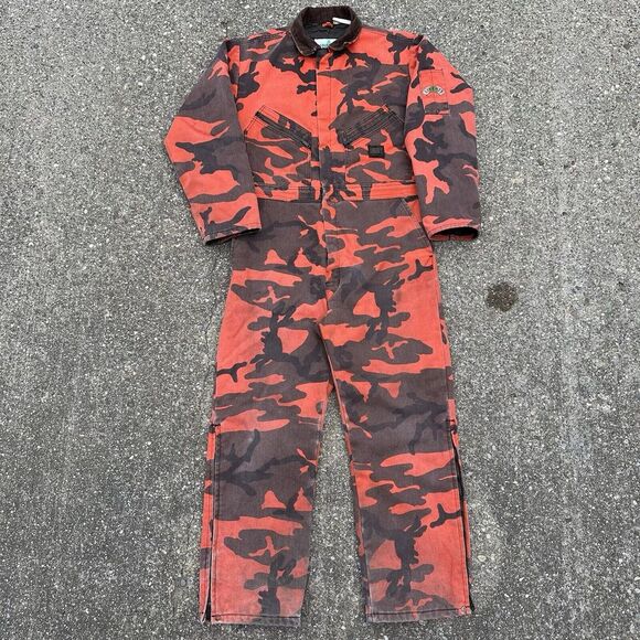 liberty | Jackets & Coats | Vintage Liberty Camo Coveralls Mens M Blaze ...